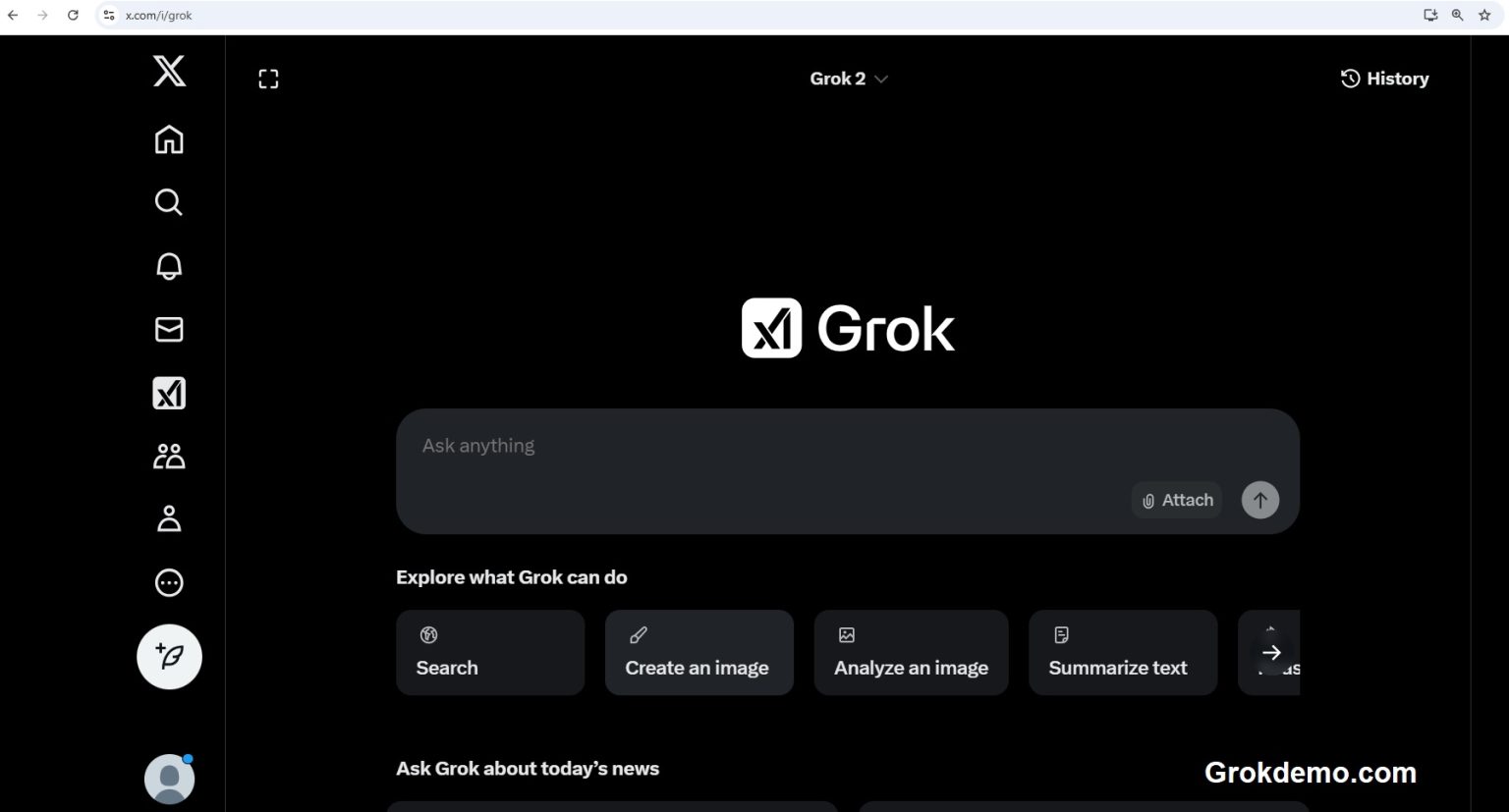 - Grok Demo
