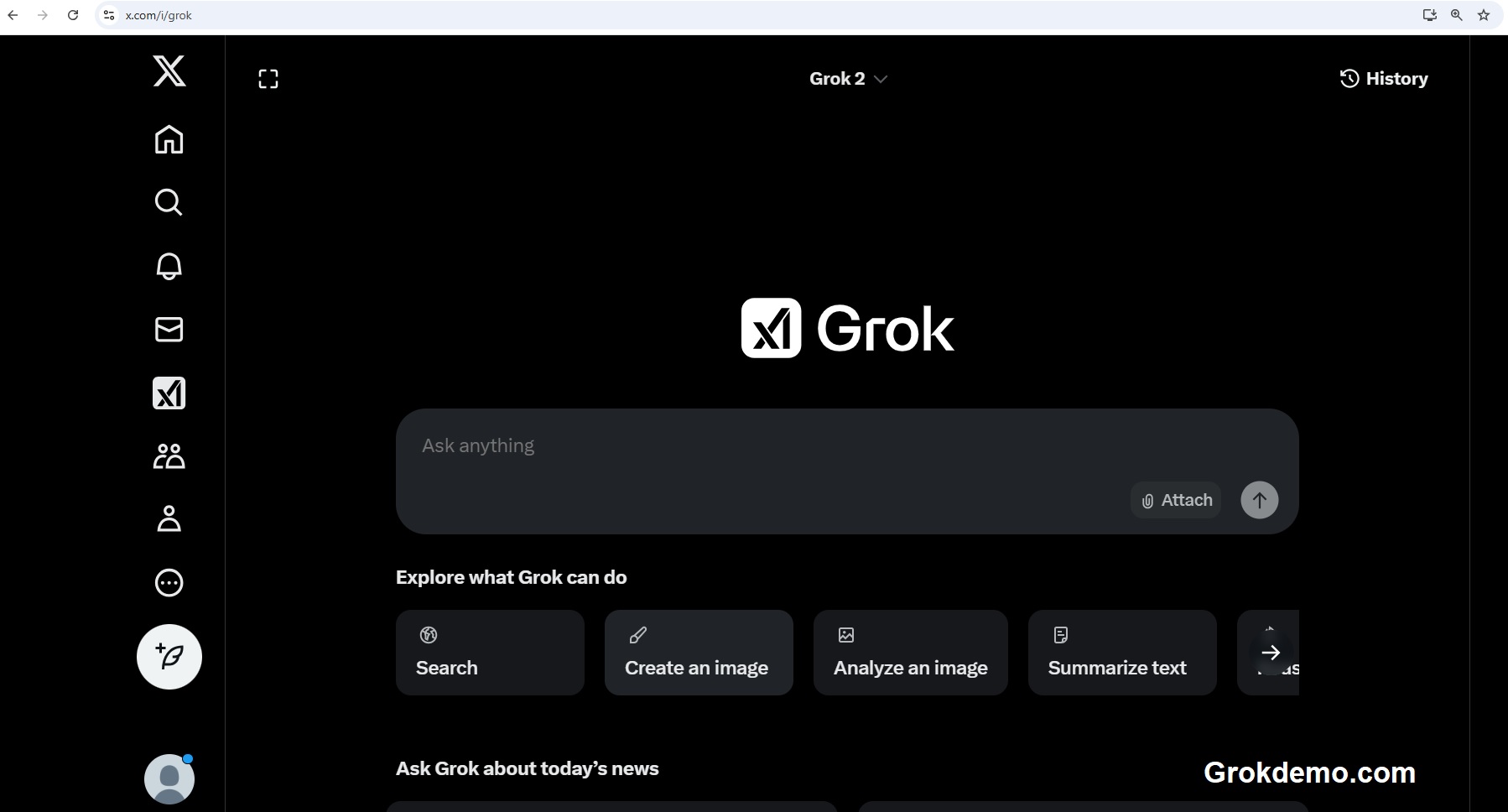 - Grok Demo